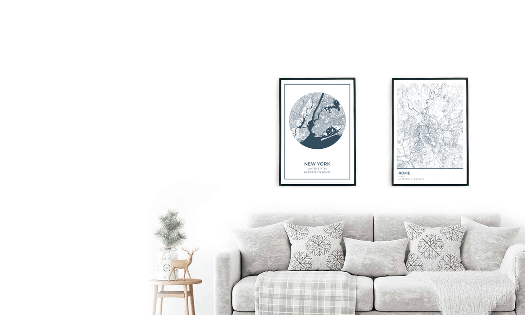 Custom Street Map | Twinkle In Time®