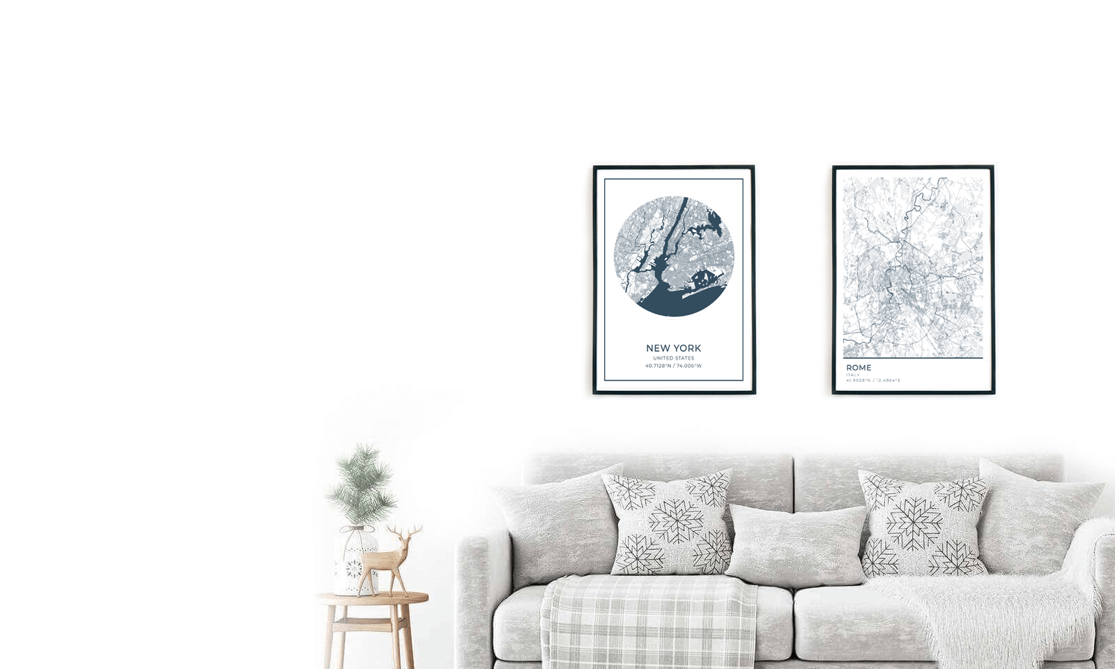 Custom Street Map | Twinkle In Time®