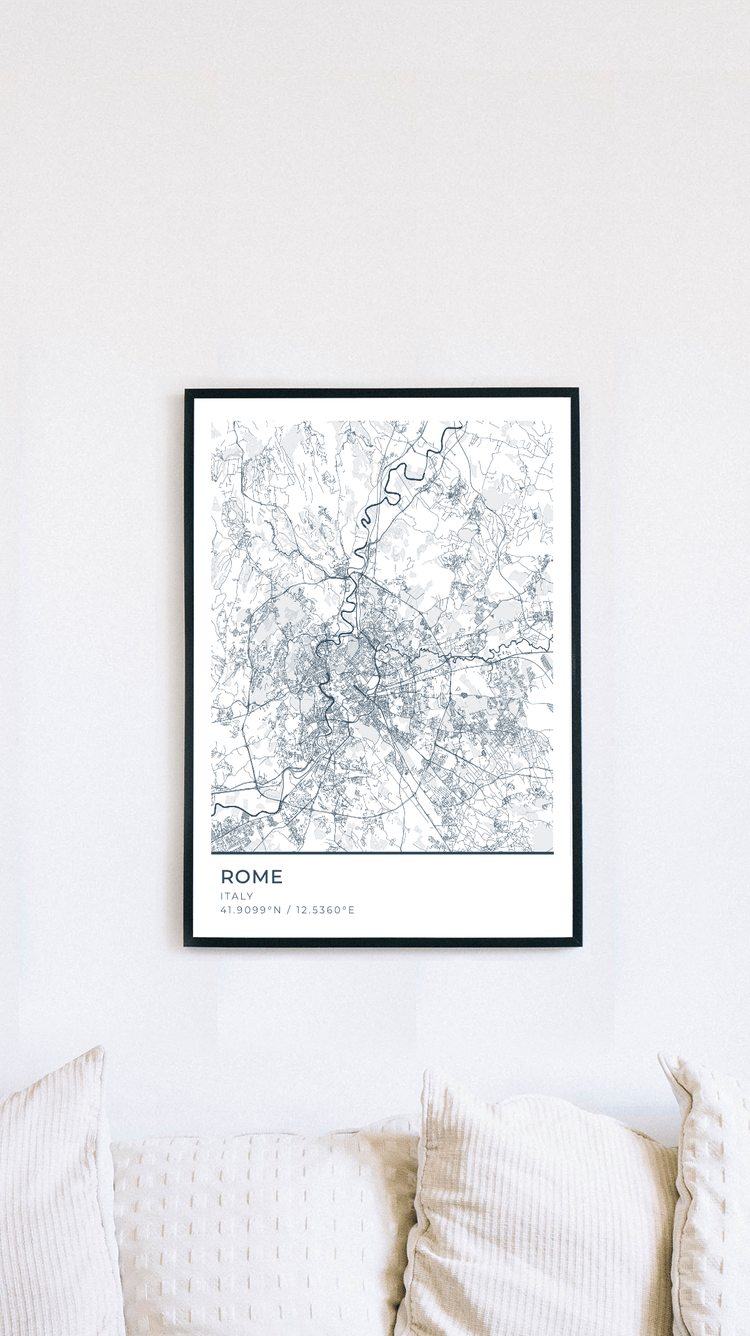 Custom Street Map | Twinkle In Time®