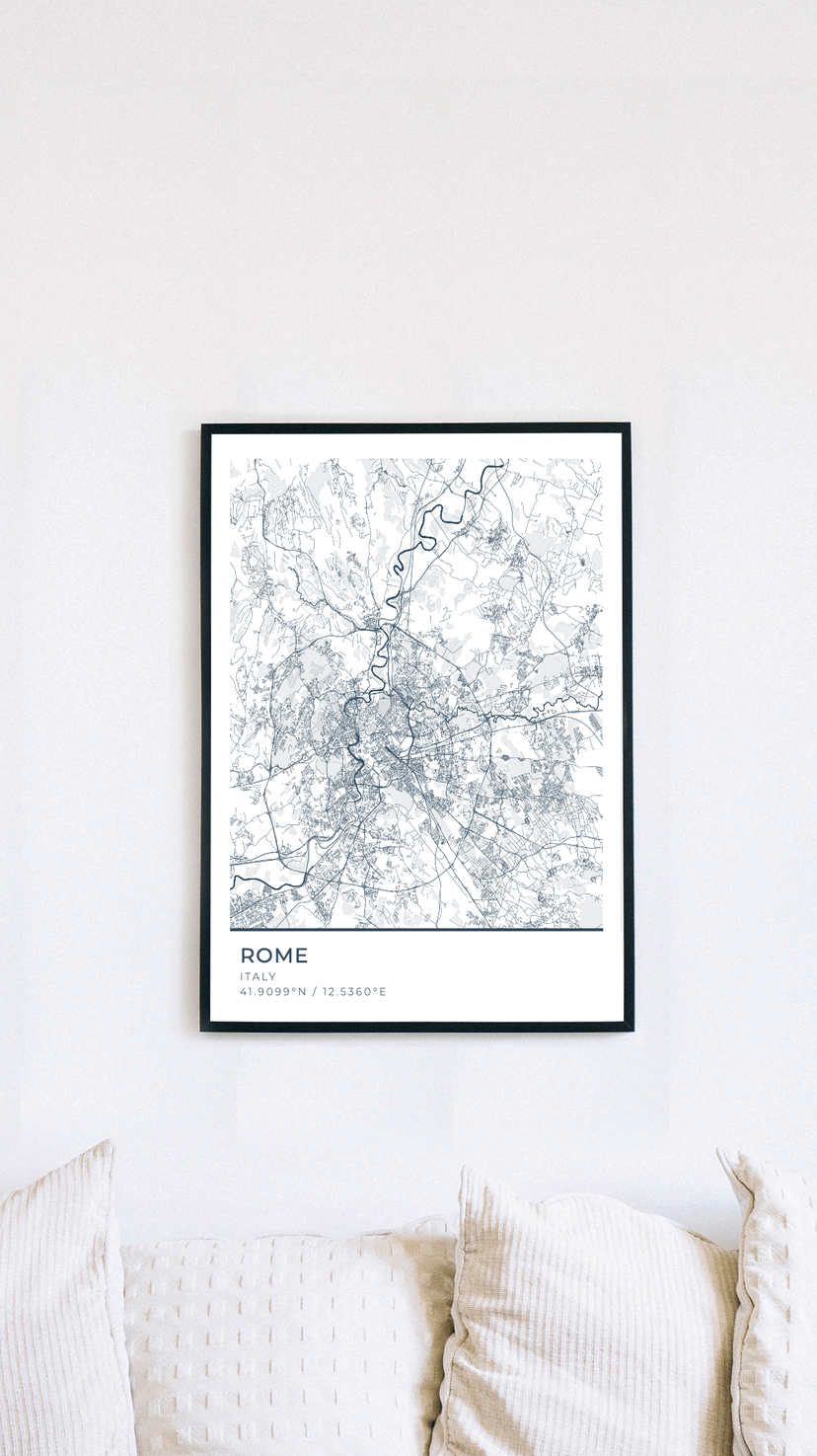 Custom Street Map | Twinkle In Time®