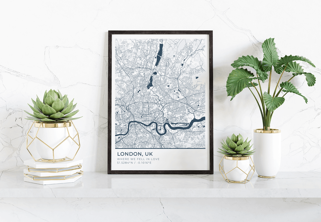 Custom Street Map | Twinkle In Time®