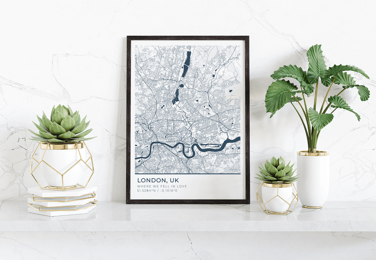 Custom Street Map | Twinkle In Time®