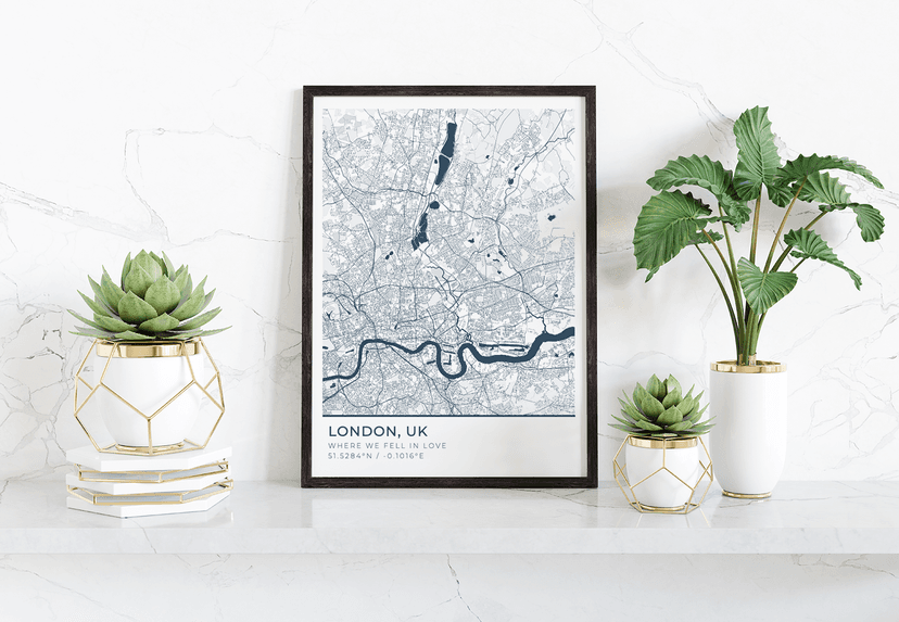 Custom Street Map | Twinkle In Time®