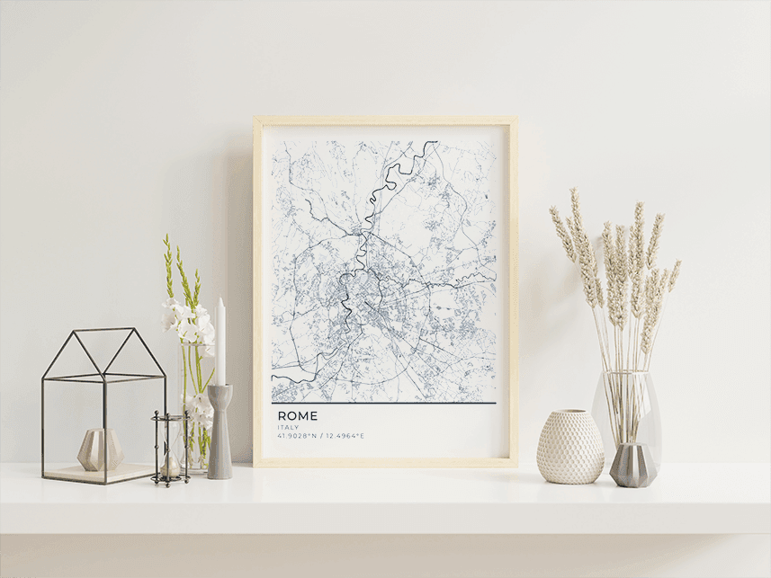 Custom Street Map | Twinkle In Time®