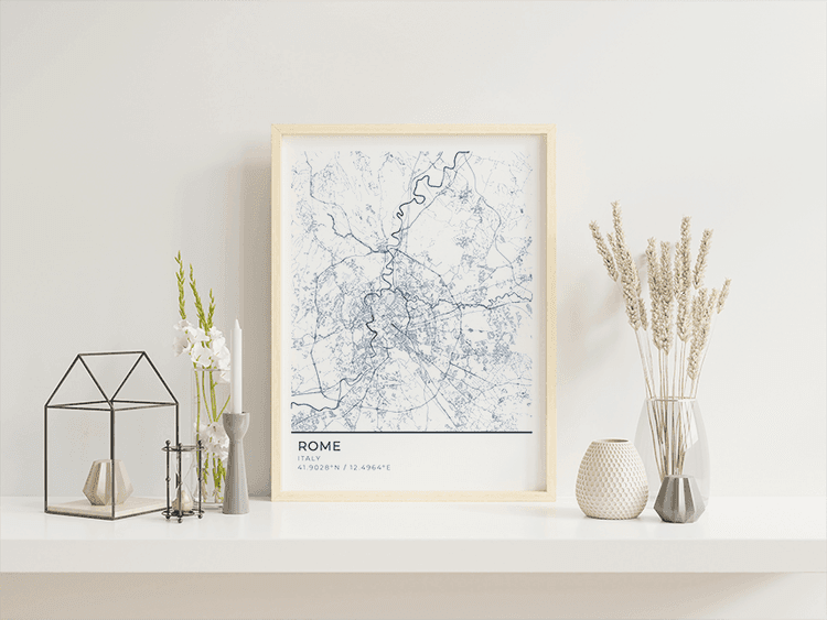 Custom Street Map | Twinkle In Time®