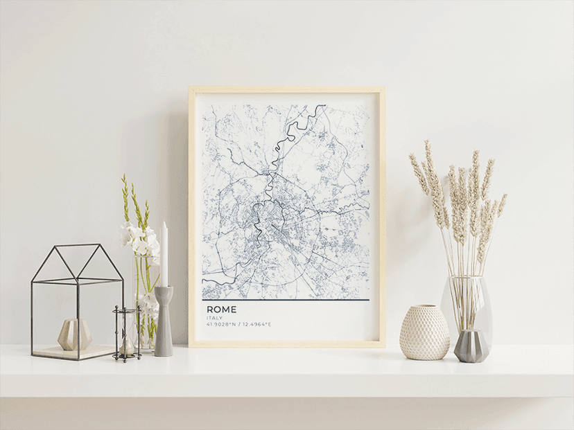 Custom Street Map | Twinkle In Time®