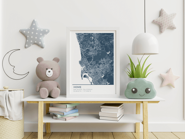 Custom Street Map | Twinkle In Time®