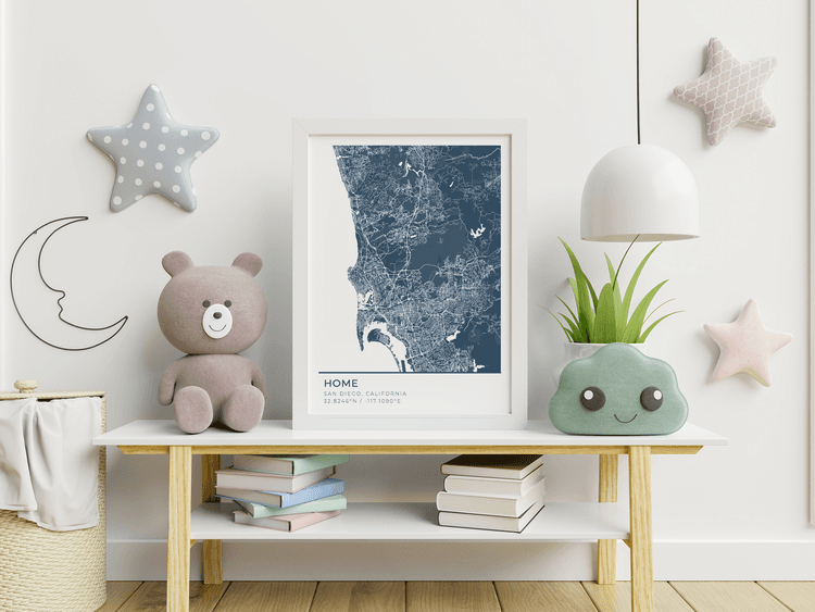 Custom Street Map | Twinkle In Time®