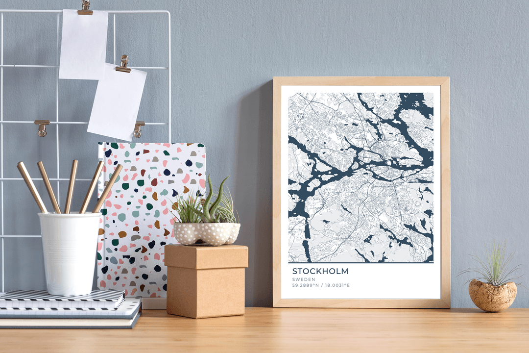 Custom Street Map | Twinkle In Time®